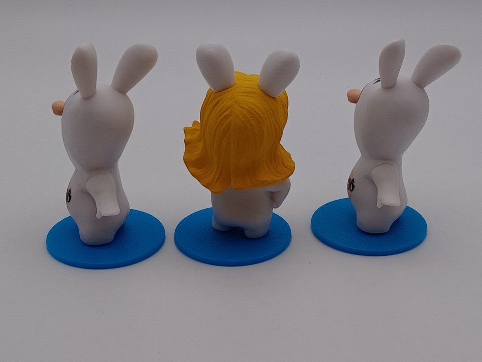 Rabbids Invasion Mini Figures Toys 1.5" Lot Of 3 McFarlane Small | eBay