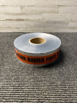 Scotch Detectable Buried Barricade Tape 407, CAUTION BURIED FIBER OPTIC ...