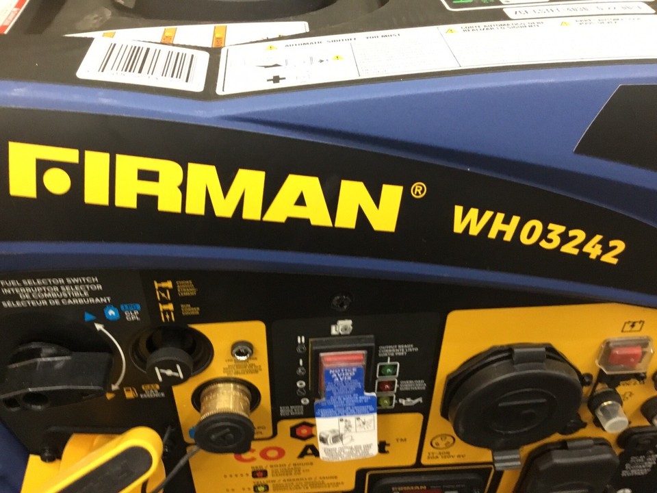 FIRMAN WH02942F 3200/2900W Dual Fuel Inverter Portable Generator | eBay