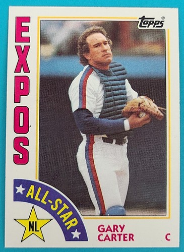 1984 Topps AS #393 Gary Carter Montreal Expos Baseball Card W3 | eBay
