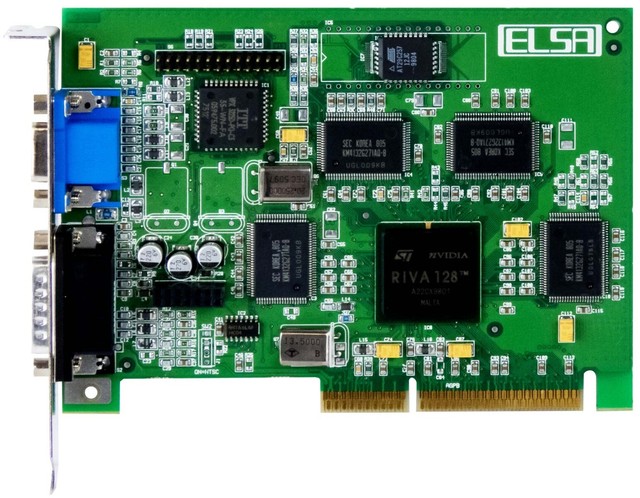 ELSA Victory Erazor AGP Grafikkarte (nvidia Riva 128 4MB 1998) online ...