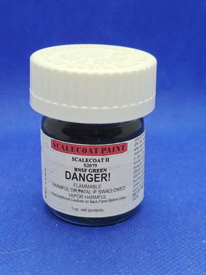 SCALECOAT II Model Railroad Paint - 1 oz - BNSF GREEN #S2079 (B4) | eBay