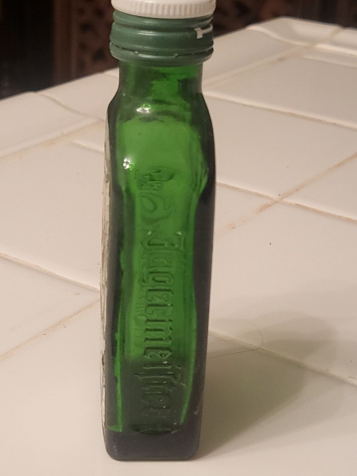 Vintage Super RARE JAGERMEISTER Small Bottle 50 ML German Label *EMPTY ...