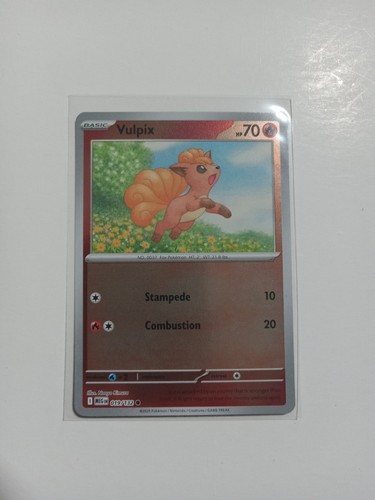 Vulpix 019/132 Mega Evolution Reverse Holo NM Pokemon Card | eBay