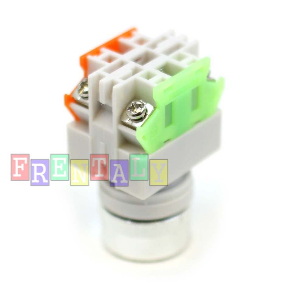 NEW Push Button RED GREEN YELLOW Switch Momentary On/ OFF Heavy Duty ...