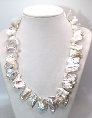 Lucoral LUC Cultured Freshwater Pearl 14KT Gold Clasp 18" New With Tag ...