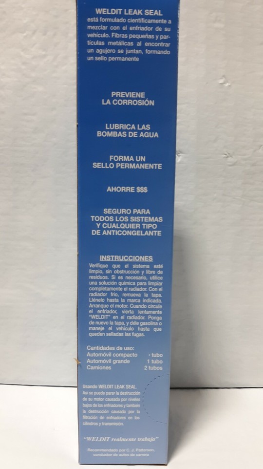 Weldit Cooling System Radiator Stop Leak Sealer | 20g | Pack of 12 ...