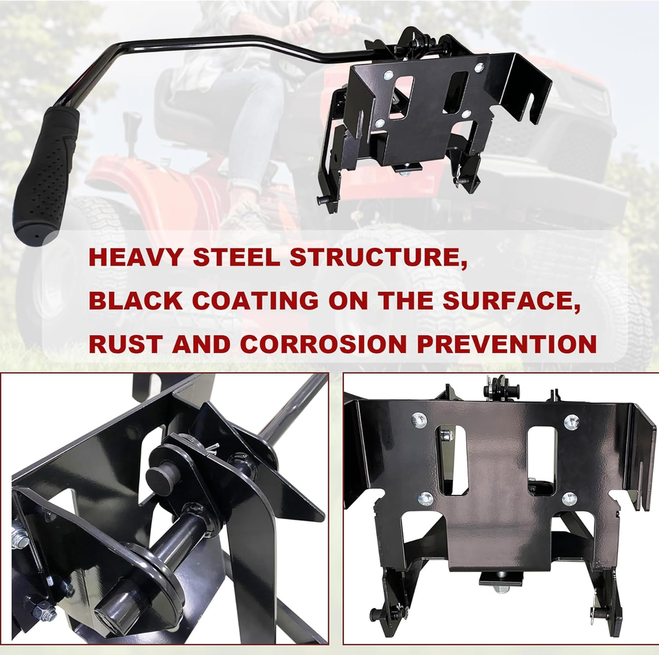 Garden Tractor Sleeve Hitch Attachment Rear Mount Compatible with ...