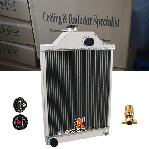 4-Row Tractor Radiator For Massey Ferguson 165 175 180 3165 506244M91 ...