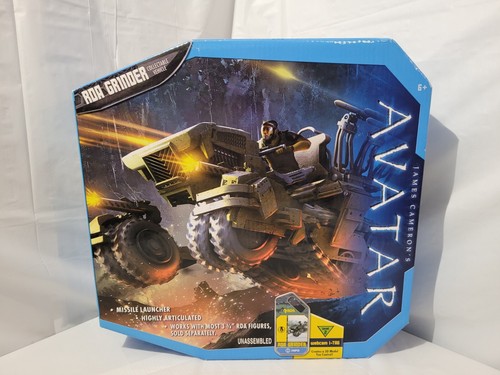 James Cameron's AVATAR RDA GRINDER VEHICLE Movie Replica Mattel Figure ...