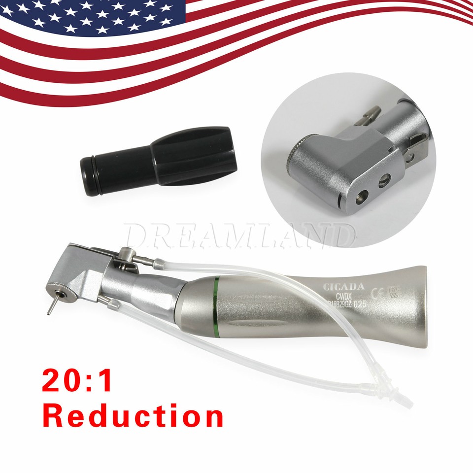 NSK Style Dental Implant Handpiece 20:1 Low Contra Angle Latch Fit E ...