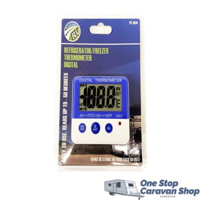 On The Road RV Digital Fridge Thermometer | eBay Australia