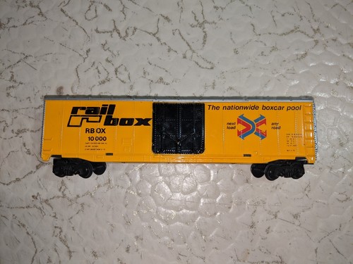 Tyco Rail Box R RB OX 10000 HO Scale Train Railroad Box Car #2 | eBay