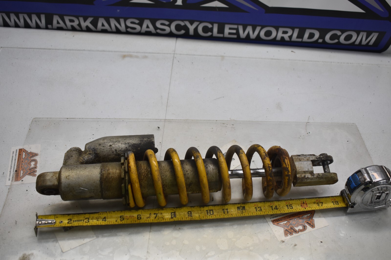 826 Rear Shock Srping Mono Stock 98 1998 Kawasaki KLX 300 R KLX300R ...