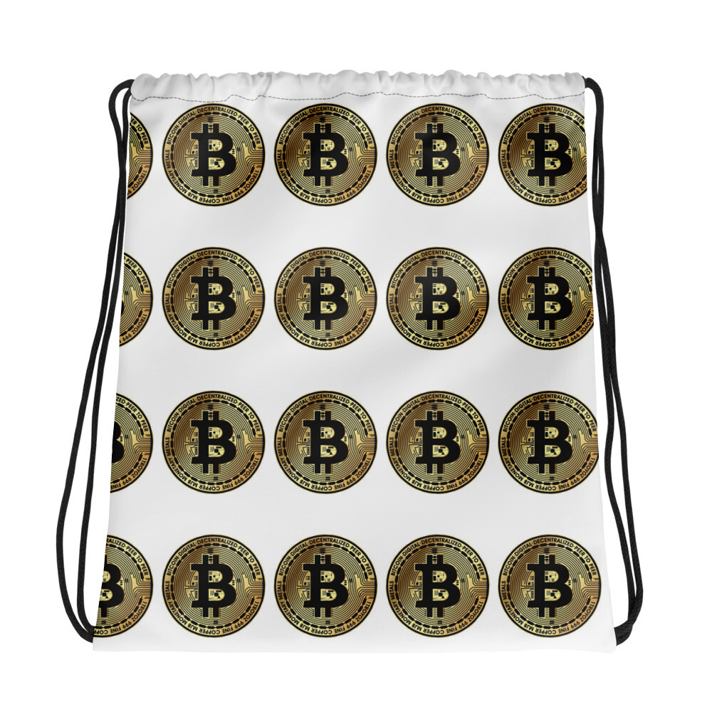 Bitcoin Bag -- Drawstring bag -- Bitcoin -- Crypto | eBay