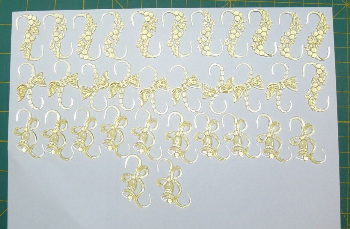 32 Bradford Novelty Plastic Ornament Hangers Opened Original Package ...