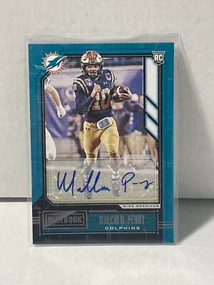 2020 Panini Playbook Malcolm Perry Auto Autograph RC | eBay
