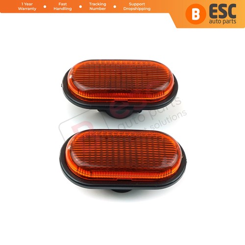 ESP746 2 Pcs Side Indicator Lamp 7700822136 Left&Right for Renault Opel ...