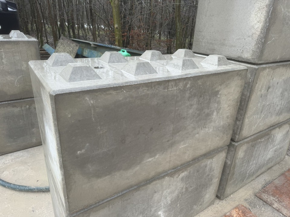 Interlocking concrete lego blocks | eBay UK