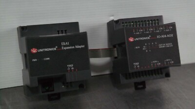 Unitronics EX-A2X I/O Module with with ex-a1 expansion adapter | eBay
