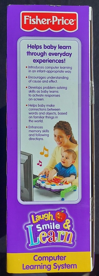 Laugh Smile & Learn Computer Learning System-Fisher Price - VINTAGE ...