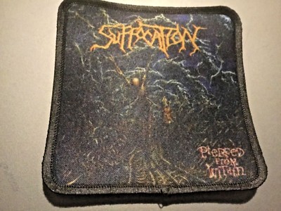 Suffocation Pierced from Within Sublimated Patch 3”x3” Album Cover Rock ...