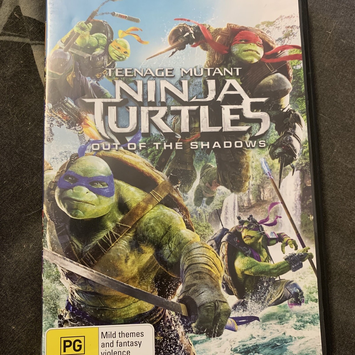 Teenage Mutant Ninja Turtles Movie 2016 Dvd Disc