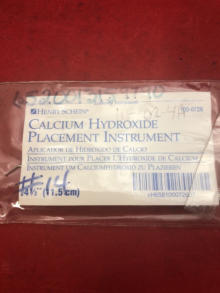 Dental Calcium Hydroxide Placement Instruments Henry Schein 100-0726 ...