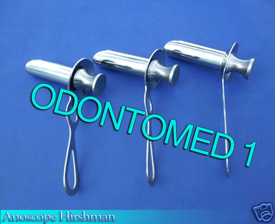 6 Anoscope Hirshman Large Surgical OB/GYNO Instruments | eBay