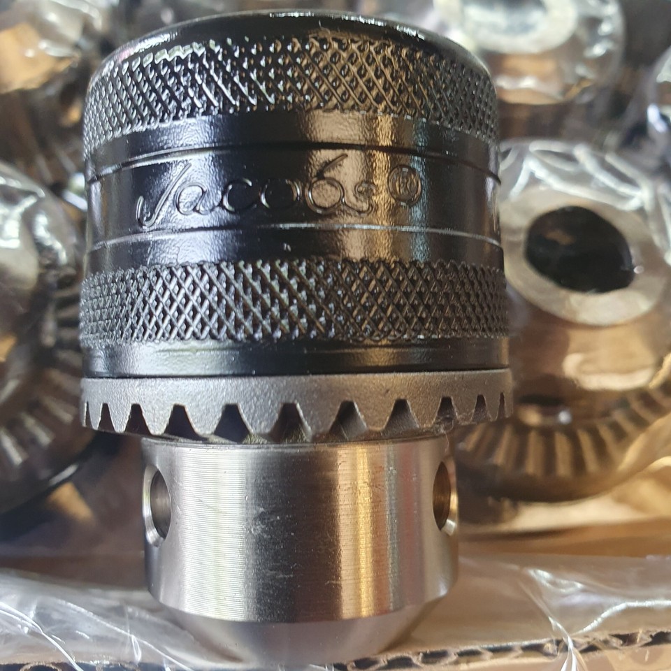 Jacobs machine Drill Lathe Chuck 1.5 to 13mm & Key x 1 Pillar Drill ...