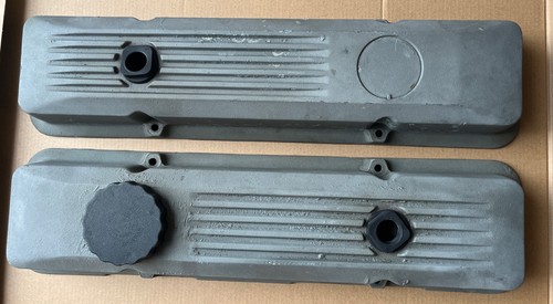 C4 Corvette OEM USED 1984-1985 Magnesium Valve Covers W/Cap #14050240 ...