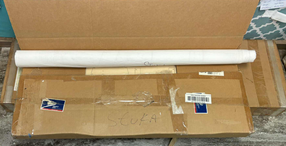 R/C Ziroli Ju-87 Stuka Short Kit w/ Plans, Wheel Pants, Landing Gear ...