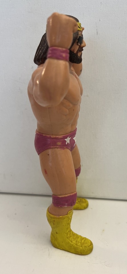 MACHO MAN RANDY SAVAGE WWF VINTAGE 1986 LJN 8" WRESTLING FIGURE B | eBay