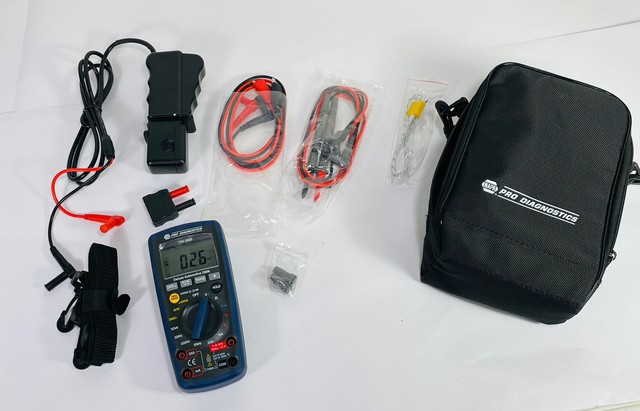 NAPA Pro Diagnostics 700-2603 Multi Meter TrueBlue 63 Deluxe Automotive ...