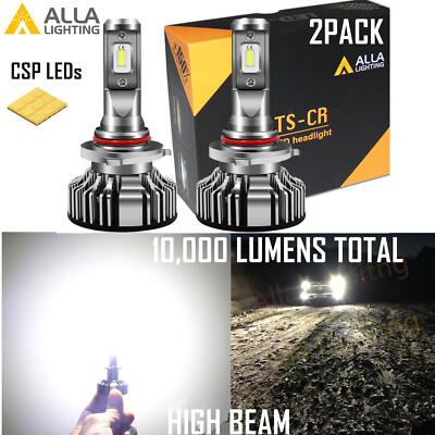 Alla Lighting LED Daylight White 9012LL Headlight Bulb for Edge Maxima ...
