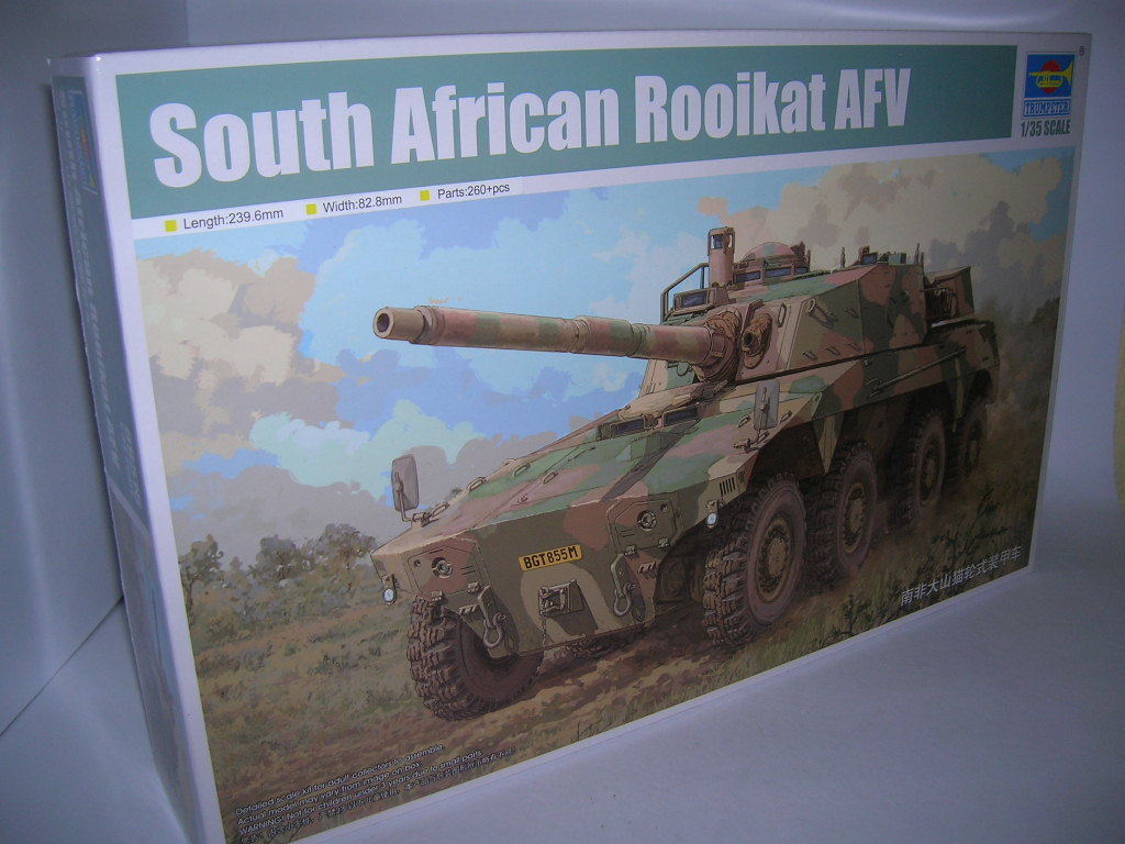 Trumpeter South African Rooikat AFV Panzer Tank 1:35 Bausatz Kit 09516 ...