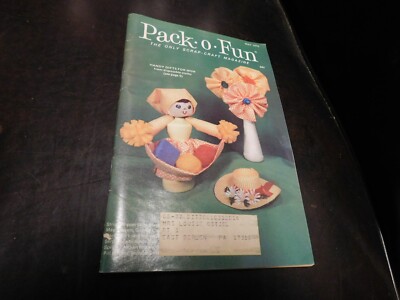 Pack O Fun Magazine The Only Scrap-Craft Magazine 1975 May | eBay