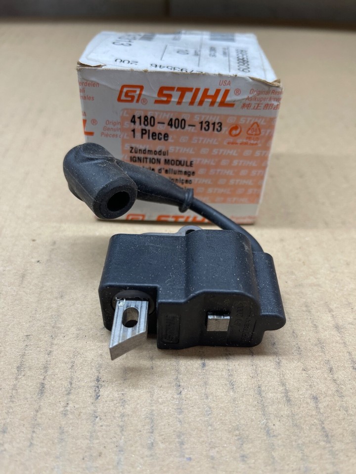 STIHL Genuine Ignition Module Coil 4180-400-1313 FS91 FS111 FS131 KM91 ...