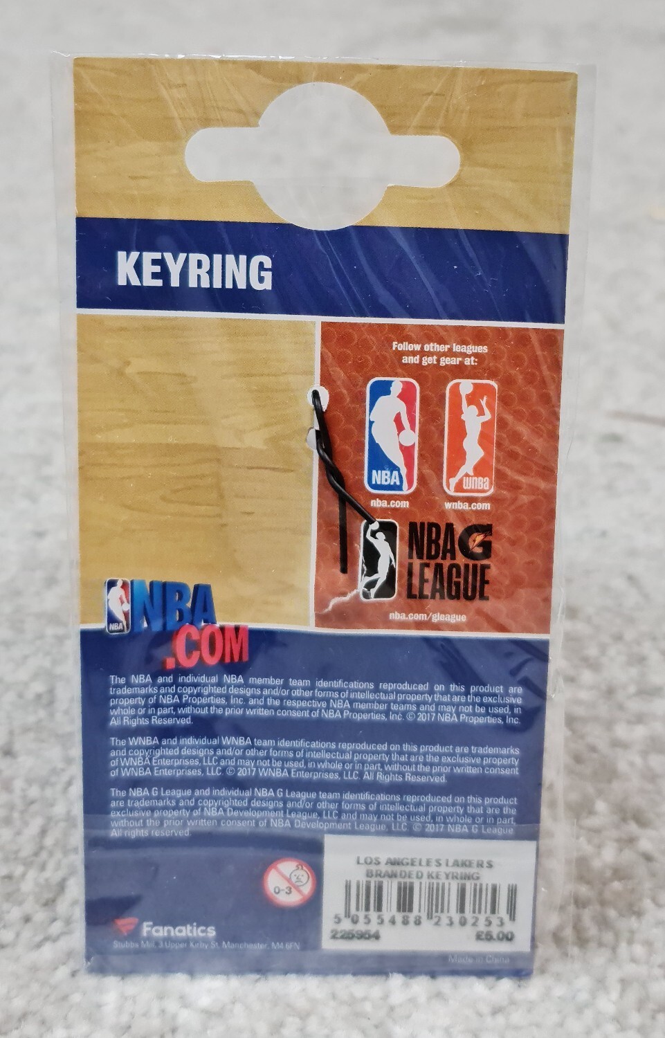 Los Angeles Lakers Keyring Metal LA NBA Basketball Gift Key Chain Kobe ...