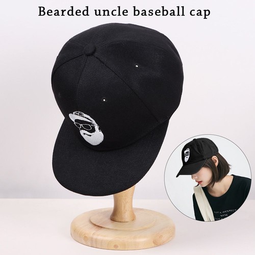 Sports Snapback Hip Hop Hats Baseball Cap Mesh Caps Beard Old Man ...