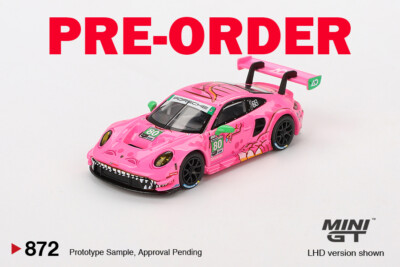 (Pre-order) Mini GT #872 Porsche 911 GT3 R #80 AO Racing 2023 IMSA ...