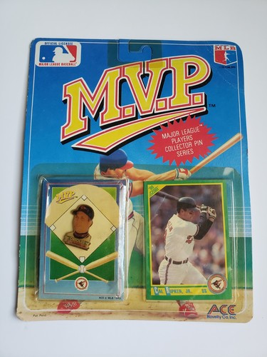 VINTAGE MVP MAJOR LEAGUE PLAYERS COLLECTOR PIN SERIES CAL RIPKEN HAT ...