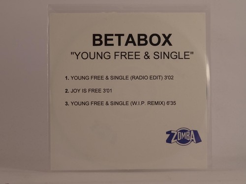 BETABOX YOUNG FREE AND SINGLE (F6) 3 Track Promo CD Single White Sleeve ZOMBA | eBay