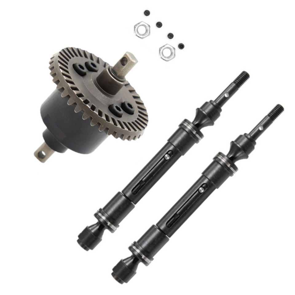 Front Drive Shaft+ Gear Differential For Traxxas Slash Rustler VXL ...