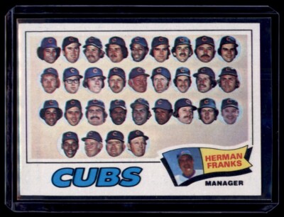 1977 Topps Chicago Cubs - Herman Franks Chicago Cubs #518 2029 | eBay
