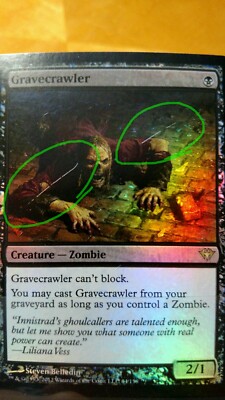 MTG Gravecrawler Foil LP LIGHT PLAY English | eBay