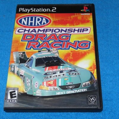 NHRA Championship Drag Racing Playstation 2 Video Game - PS2 Complete ...