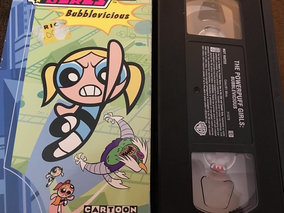 The Powerpuff Girls - Bubblevicious (VHS, 2000, Cartoon Network ...