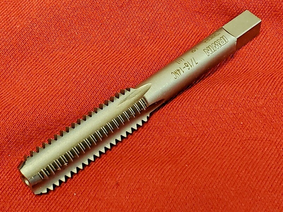 Various Brands SAE Hand Tap Carbon Steel 1/4" to 1" NC & NF Taper Plug ...