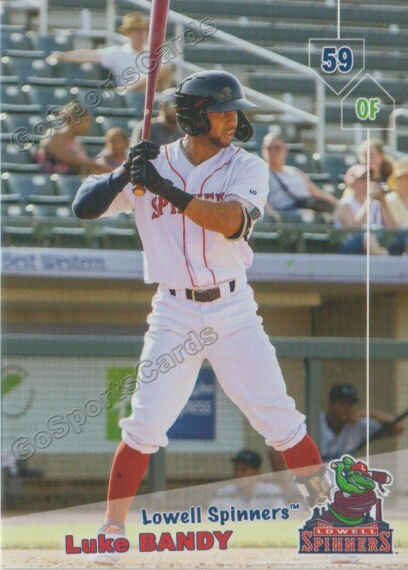 2019 Lowell Spinners Luke Bandy RC Rookie Boston Red Sox | eBay